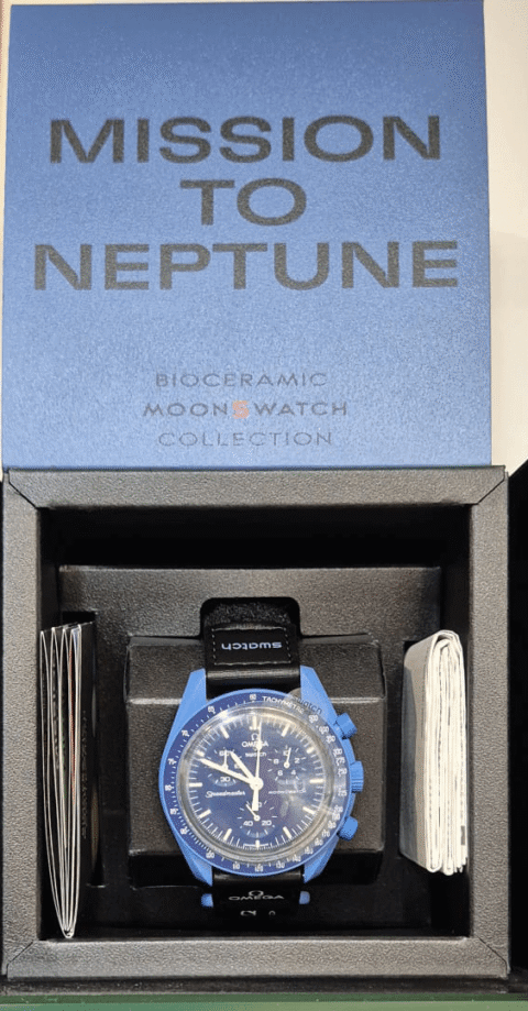 Moonswatch “Mission to Neptune” - Chase Hattan Watches